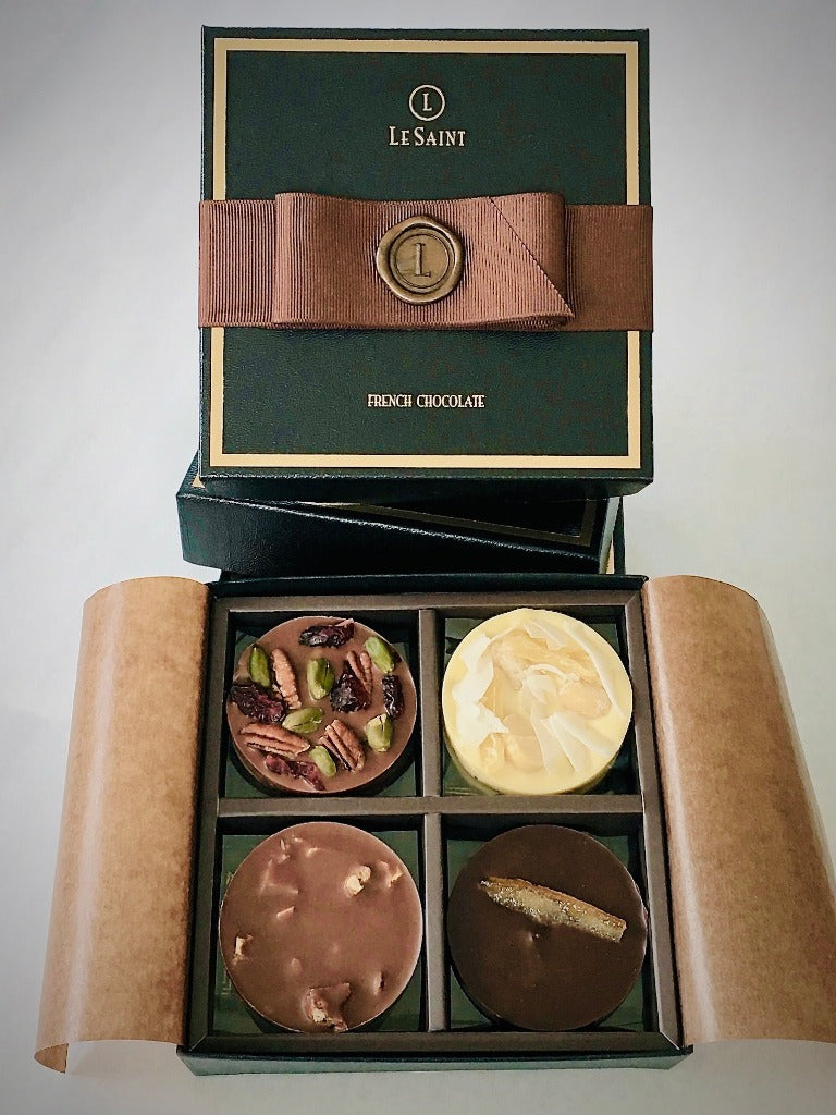 Assorted French Chocolate Mendiants | Gourmet Chocolate Gift Delivery ...
